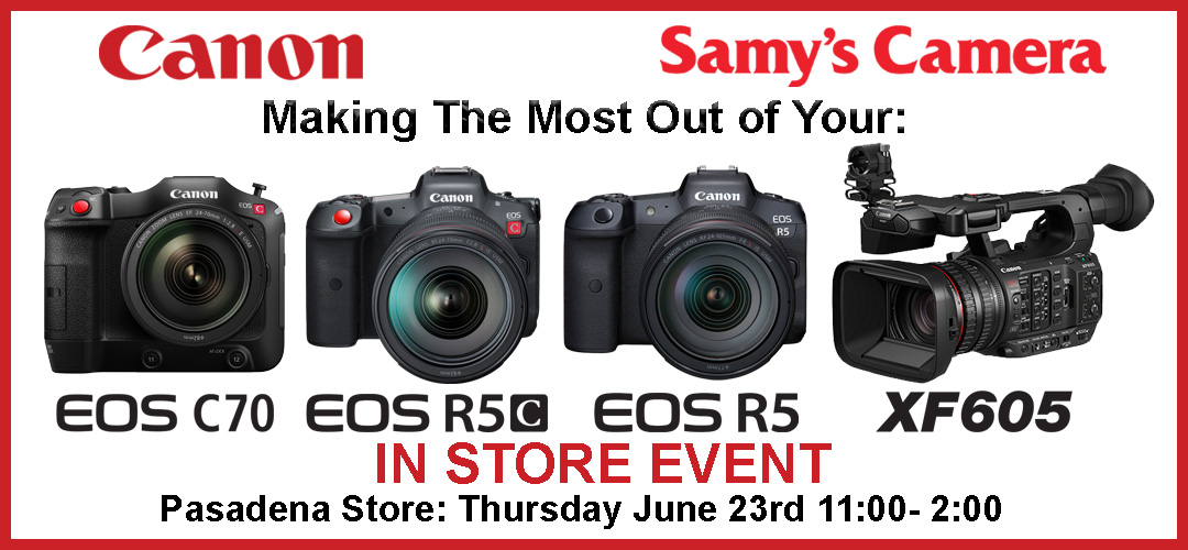 Upcoming Events – Samy's Photo School